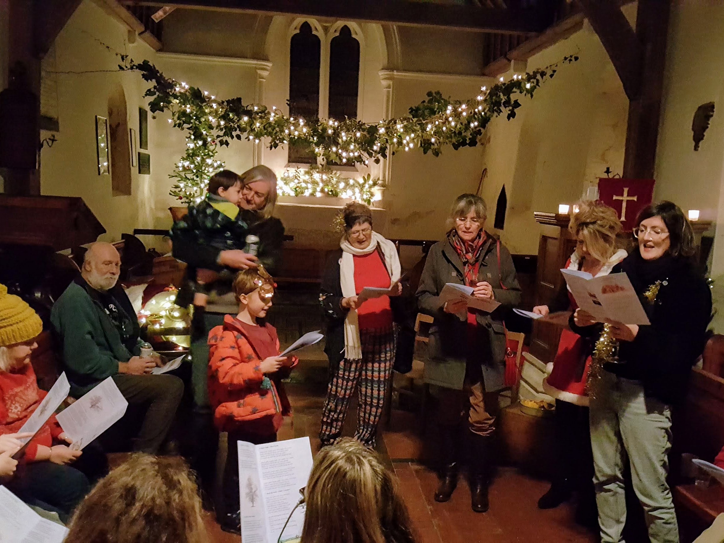 A village Christmas party – Binsted Oaks